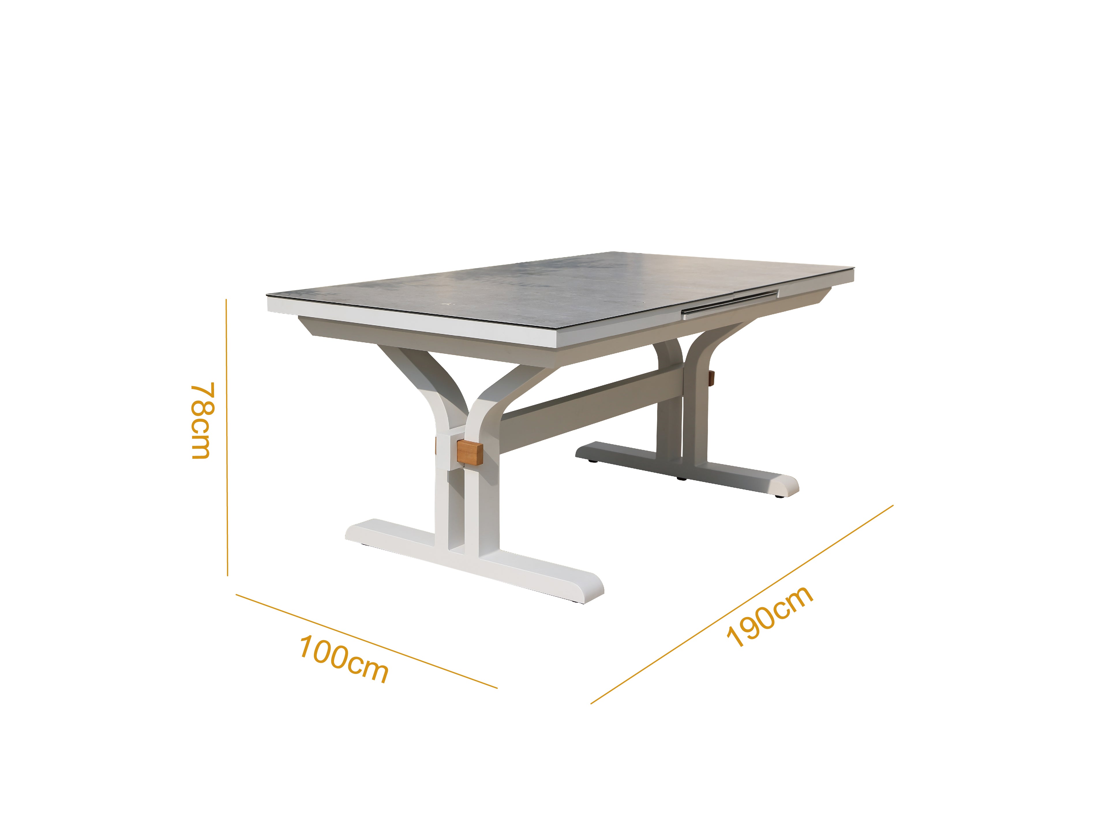 Metro Extension Outdoor Dining Table – OSMEN OUTDOOR FURNITURE