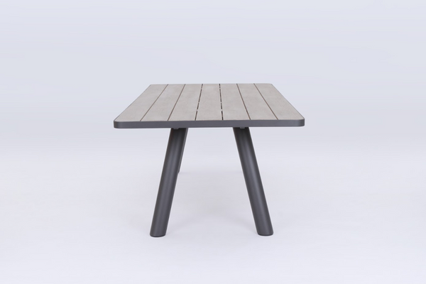 Kennedy Dining Table 240x108 CM | Charcoal & White – OSMEN OUTDOOR ...